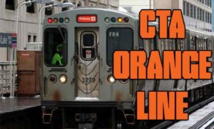 Chicago Metro Orange Line Stops (Midway – Loop Line)
